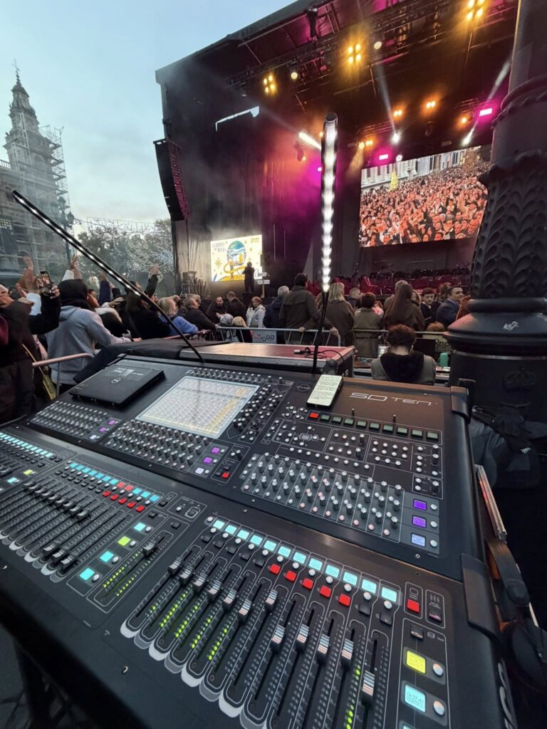 Ortiz Audio sonoriza el encendido de Sevilla con Meyer Sound y DiGiCo
